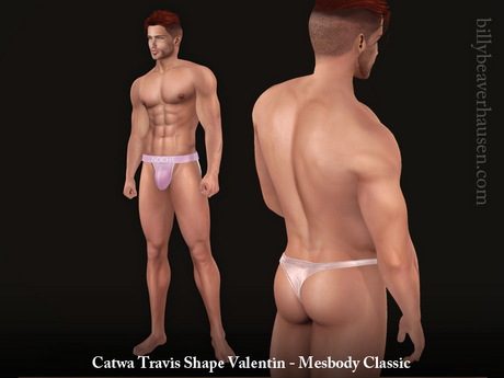 Second Life Marketplace - Catwa Travis Shape Valentin